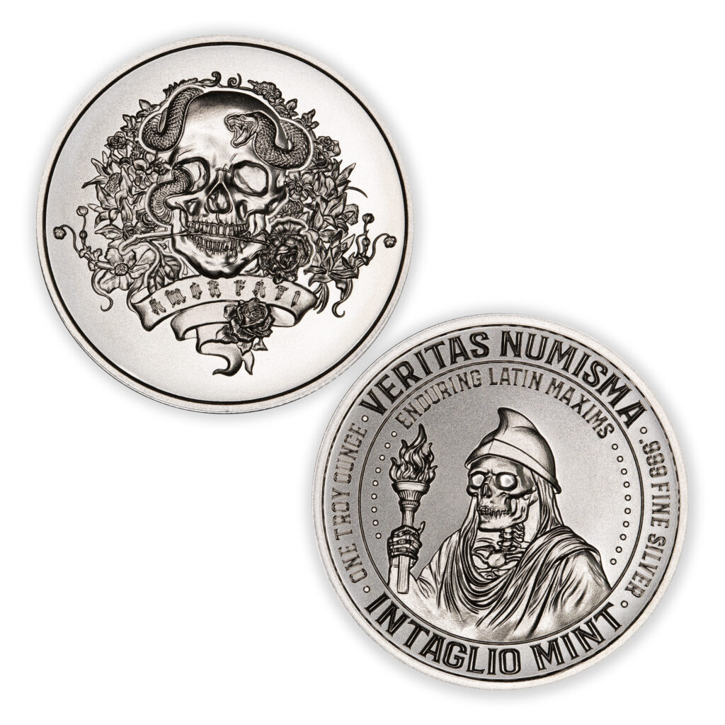 VERITAS NUMISMA SERIES – ENDURING LATIN MAXIMS – AMOR FATI - 1 TROY ...